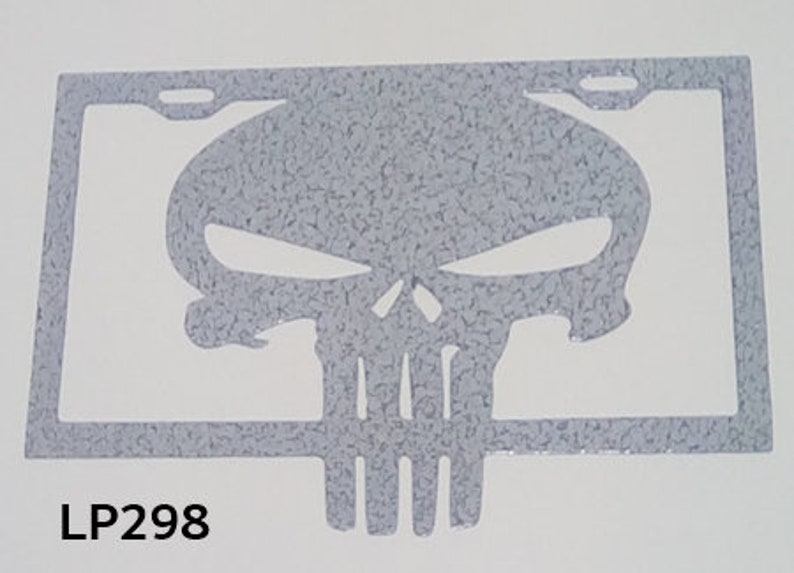Punisher License Plate - Etsy