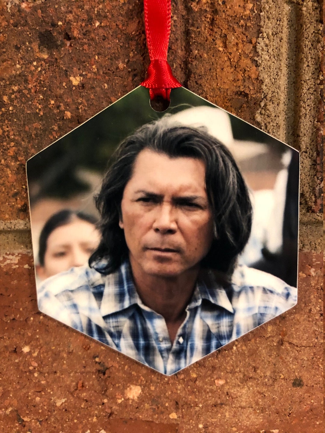 Longmire Henry Standing Bear Red Pony Aluminum Christmas Ornament ...