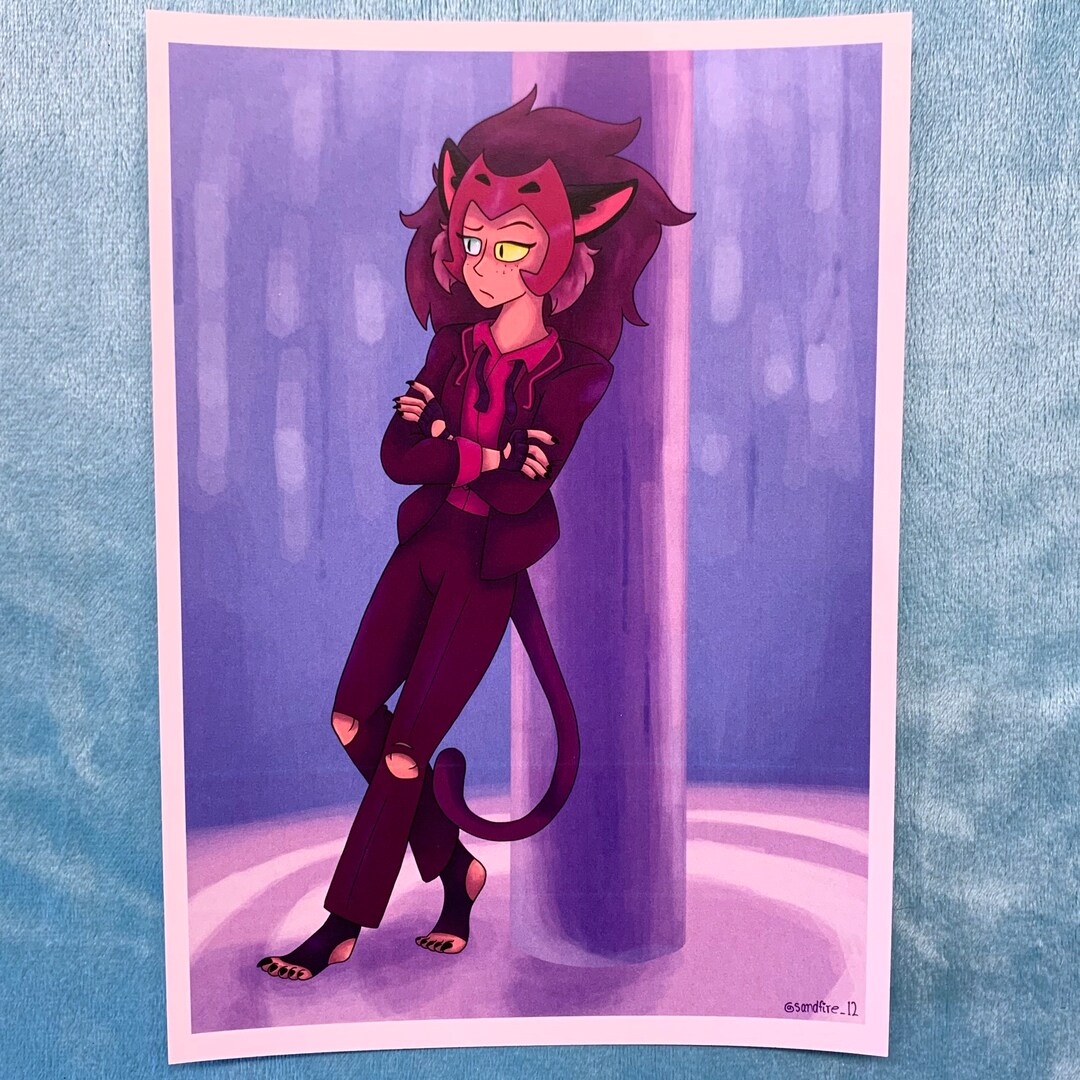 Catra Print - Etsy