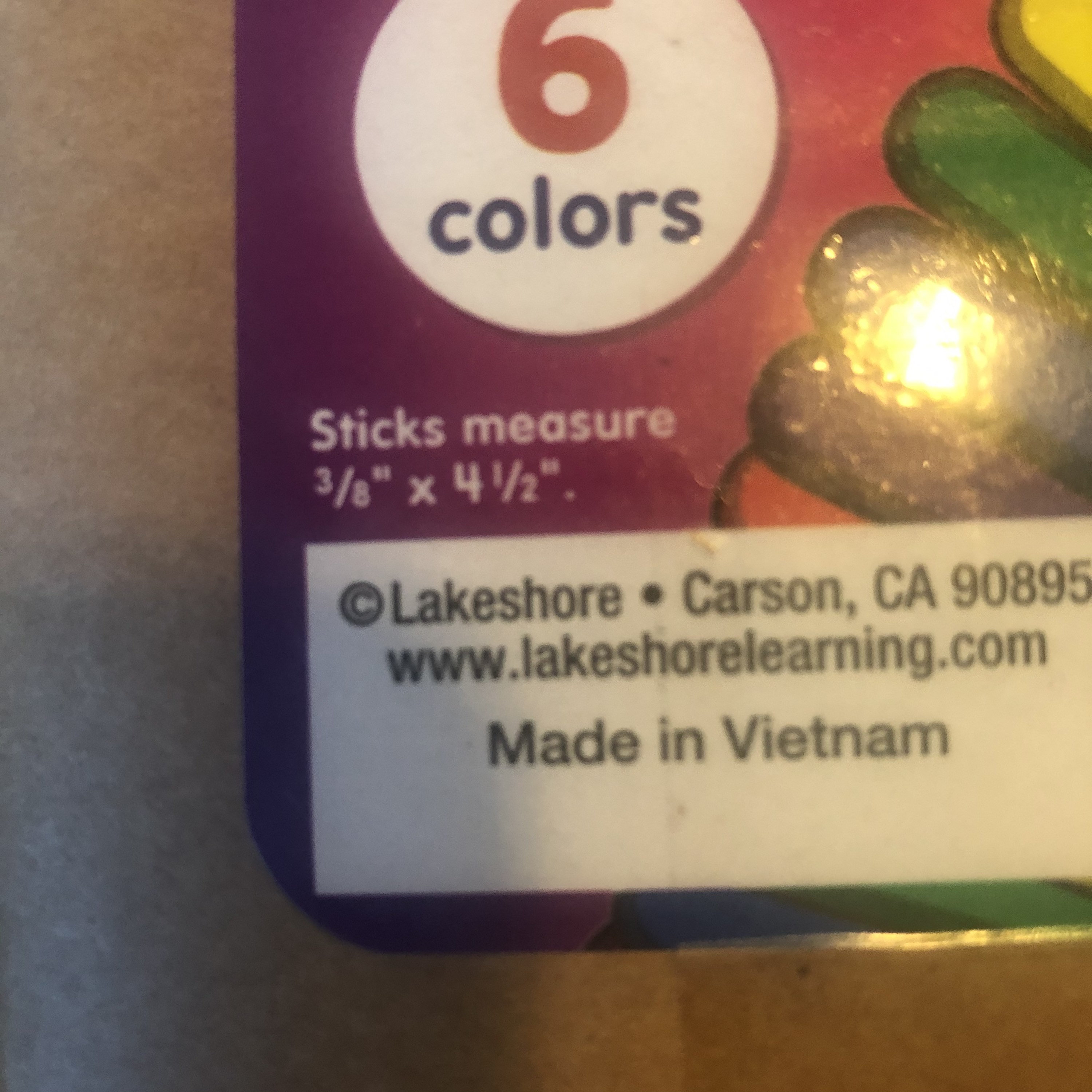 Lakeshore Colored Craft Sticks - Etsy
