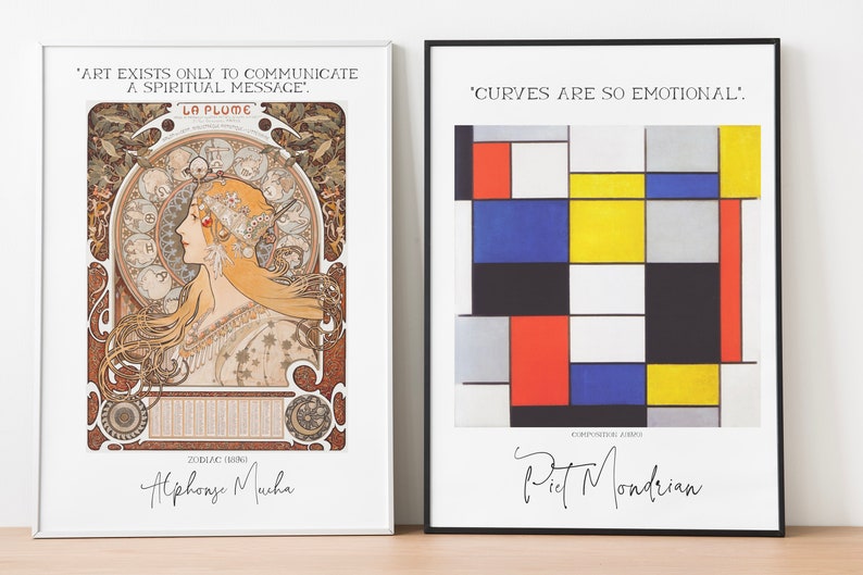 PIET MONDRIAN PIET Printable Instant Download Impressionism Wall Art ...