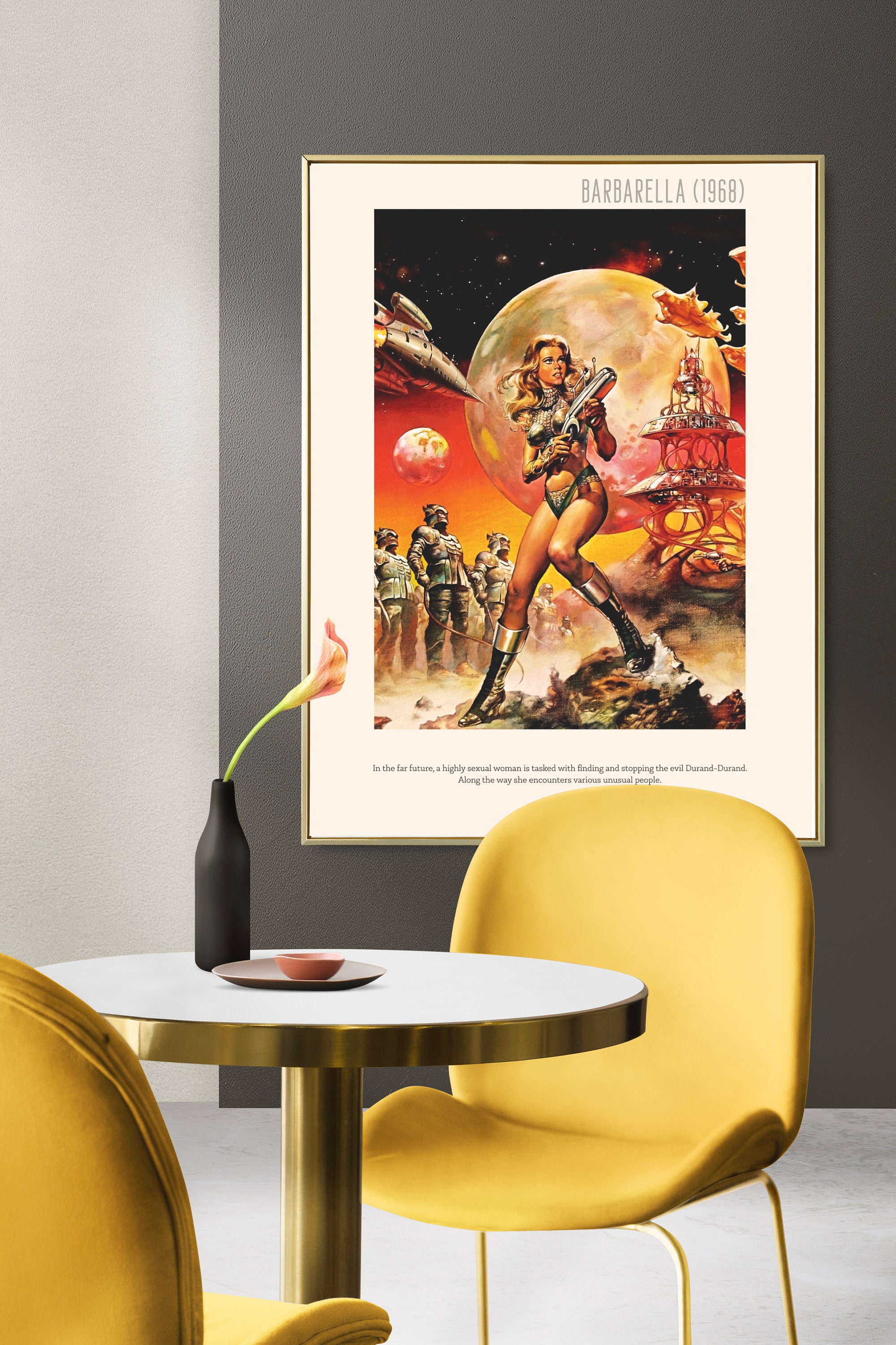BARBARELLA Movie Poster Alternative Retro Movie Printable Poster Gift ...