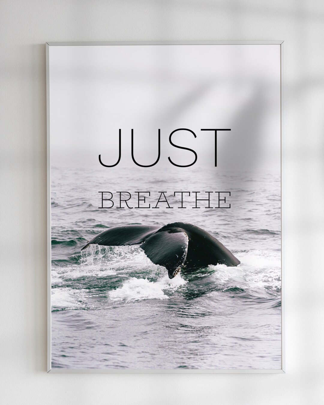 Positive AFFIRMATION Poster Printable Digital Download Ocean Print ...