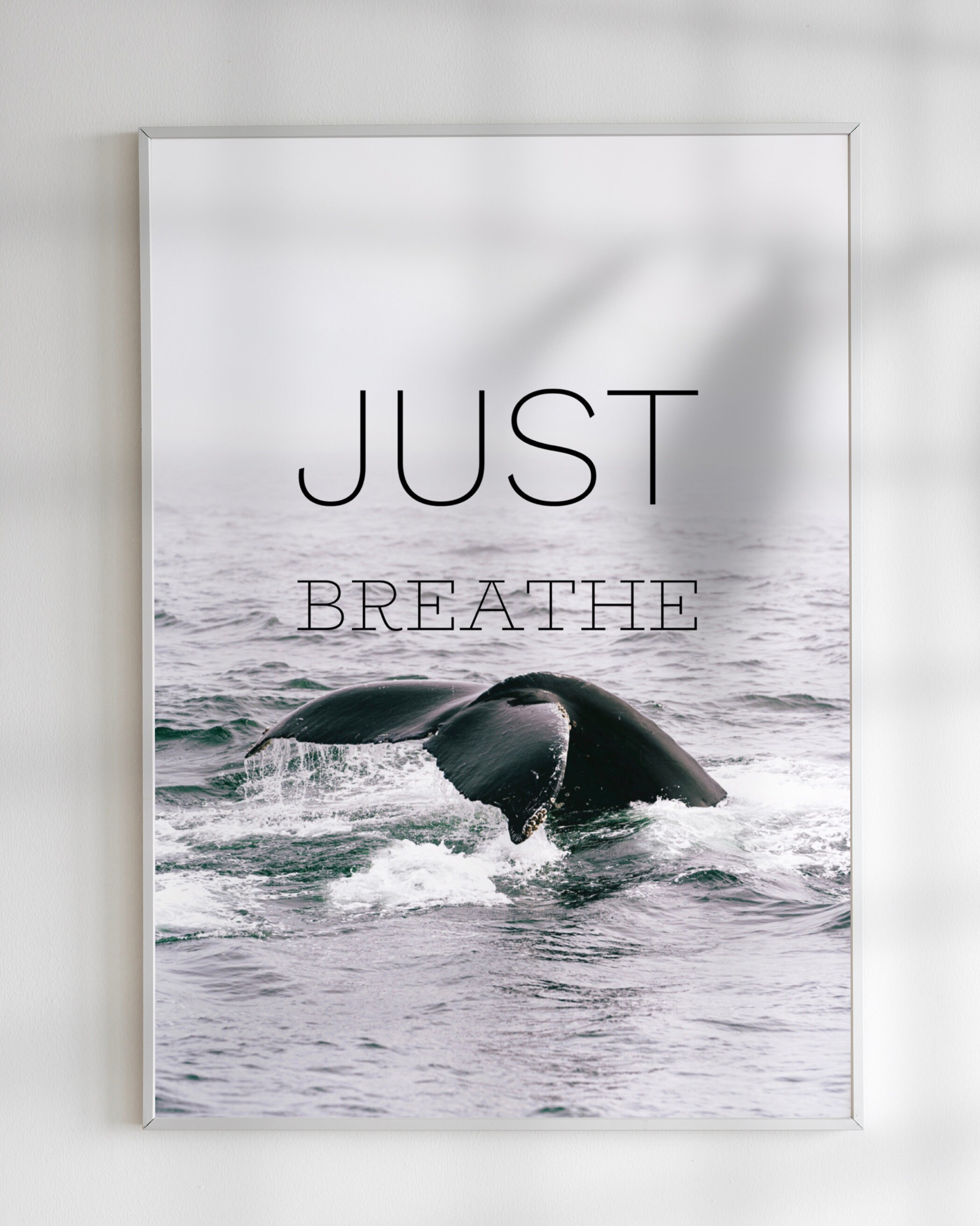 Positive AFFIRMATION Poster Printable Digital Download Ocean Print ...