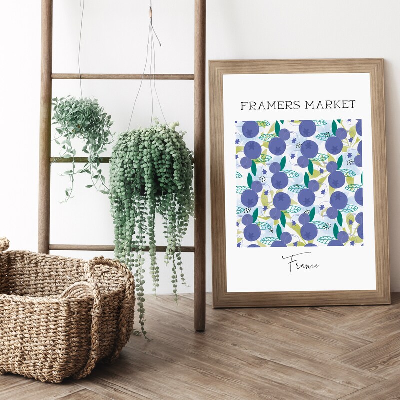 Farmers Market Print - Etsy