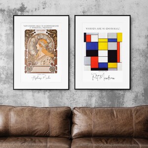 PIET MONDRIAN PIET Printable Instant Download Impressionism Wall Art ...