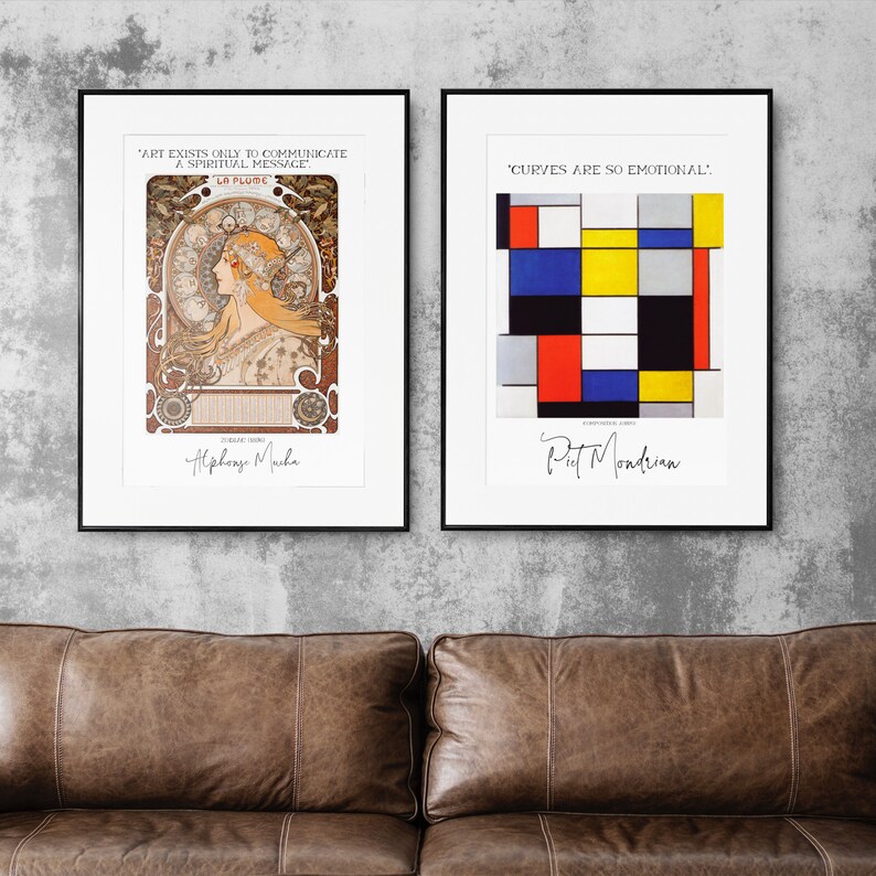 PIET MONDRIAN PIET Printable Instant Download Impressionism Wall Art ...