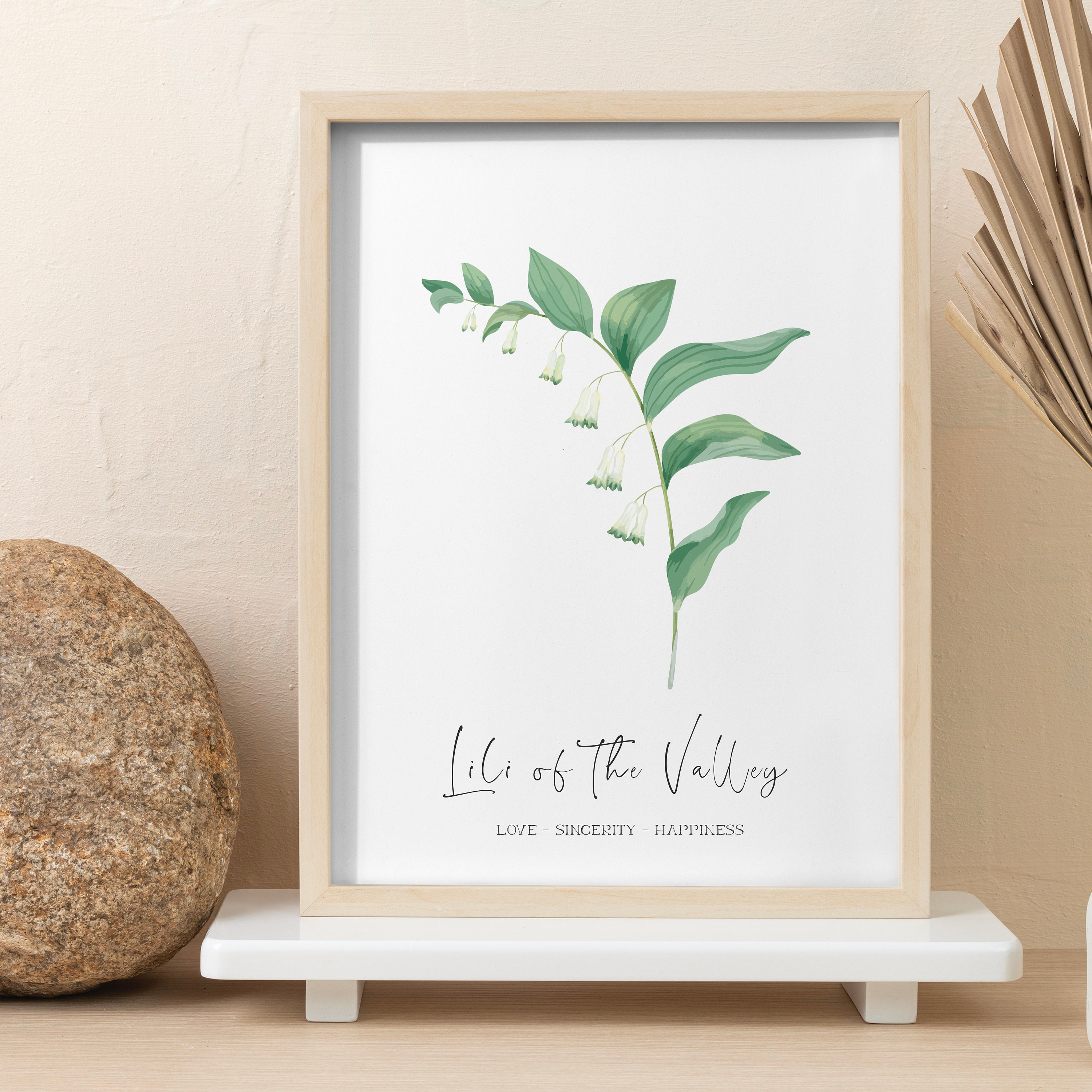 MAY BIRTH FLOWER Printable Instant Digital Birth Flower Print May ...