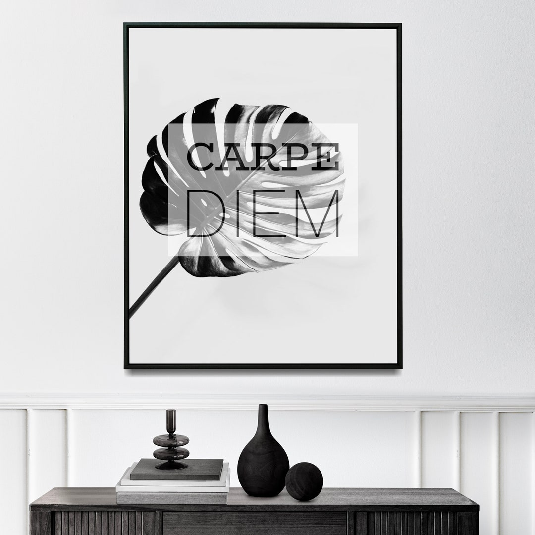 Inspirational Quote Poster Text Print Minimalist Typography Quote ...