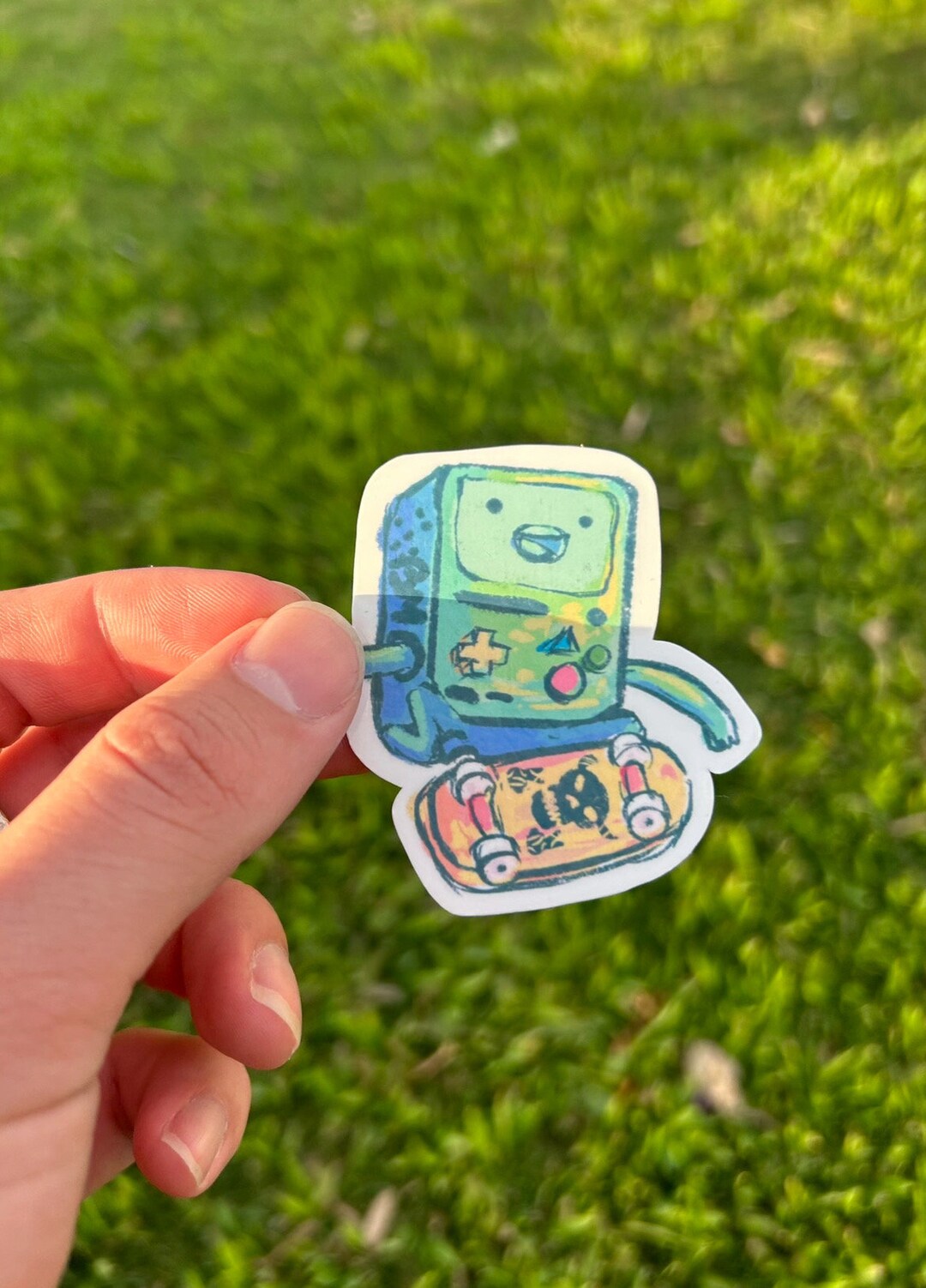 BMO Skate Board Sticker - Etsy