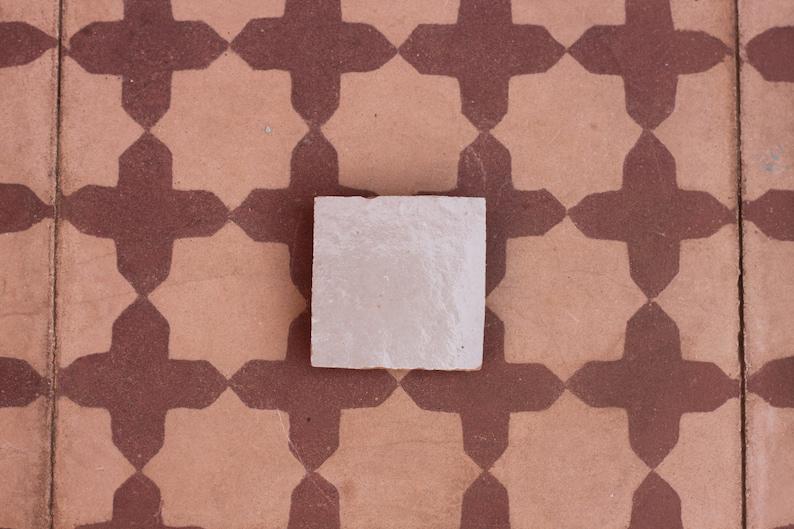 SAMPLE Zellige Tile Moroccan Tile Handmade Square Fireplace Backsplash ...