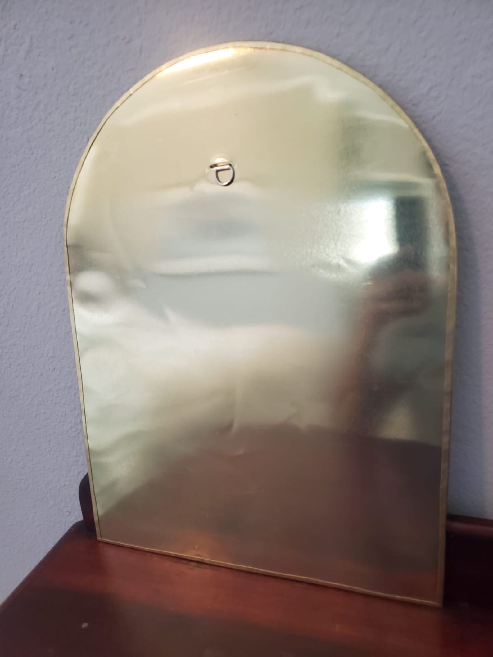 Arched Mirror Set of 4 Brass Moroccan Mirror Curved Mirror Bohemian ...