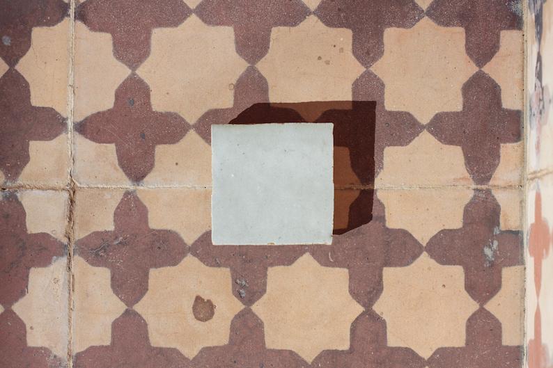 SAMPLE Zellige Tile Handmade Moroccan Tile Organic Square Genuine ...