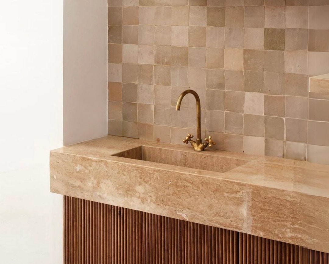 1 Square Feet Beige Zellige Tile Moroccan Tile Handmade Sand Tile ...