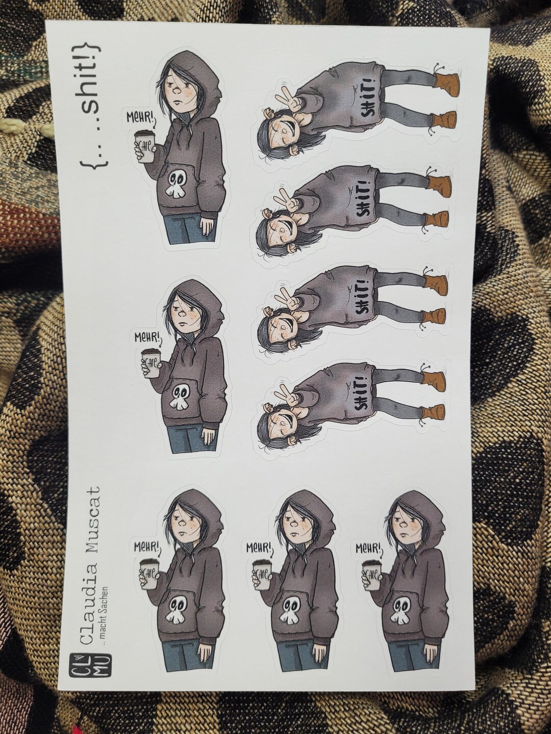 Sticker Sheet "mini's" Shit! - Etsy