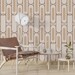 Beige Peelable Stickable Wallpaper, Geometric Wall Murals, Self ...