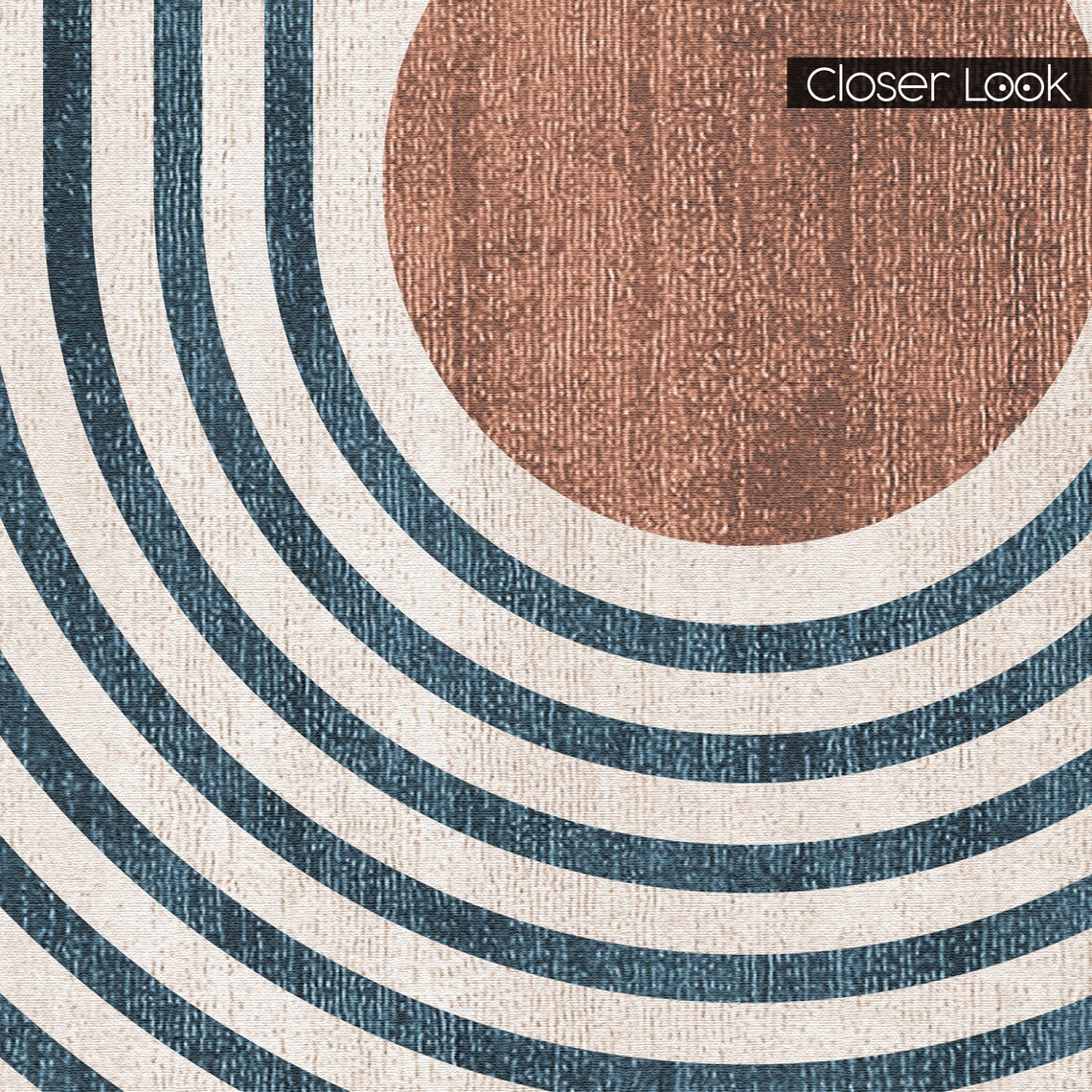 Gold Beige Copper Geometric Wallpaper, for Living Wallpaper Mural, Peel ...