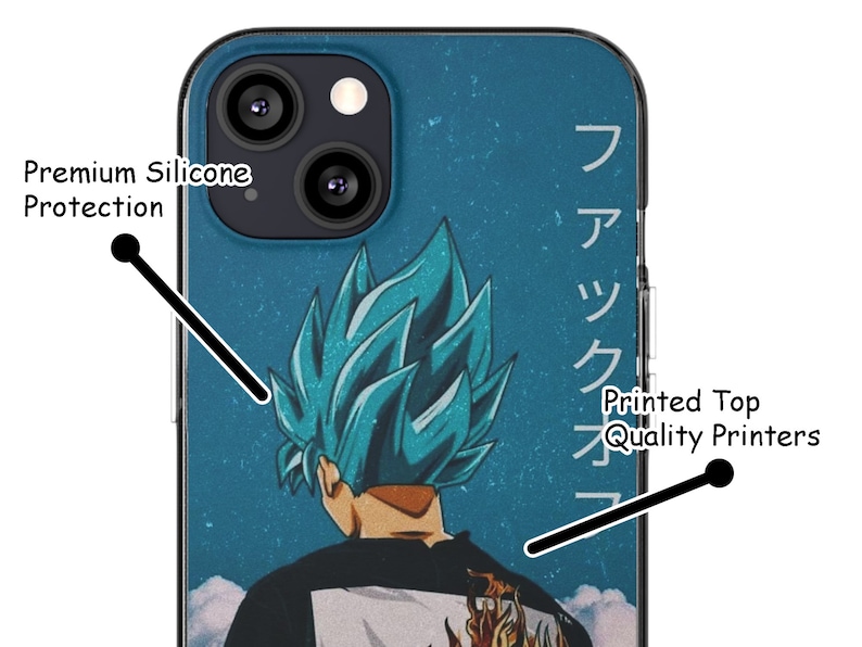 Dragon Ball Case Goku SSJB - Etsy