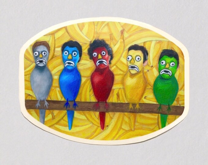 Banana Man - Tally Hall Sticker - Etsy