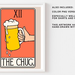 Beer SVG Cut File Brewing Craft Beer Chug Tarot Card Svg Beer Brewer ...
