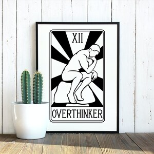 Overthinker SVG - Introvert SVG - Introverted - Anxiety Mind Bookish ...