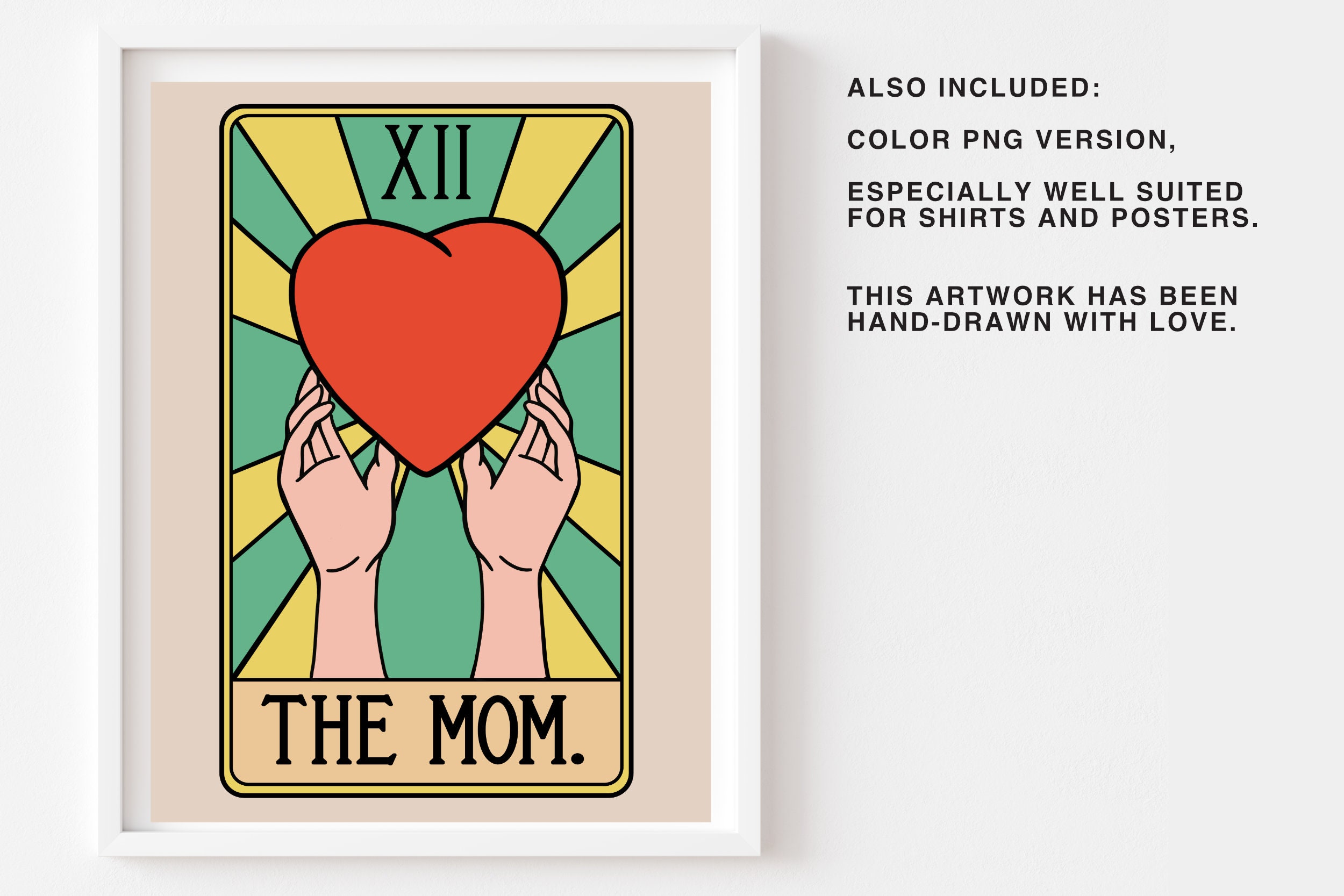 Mom SVG Cricut File Funny Mom Tarot Card Mothers Day Svg - Etsy
