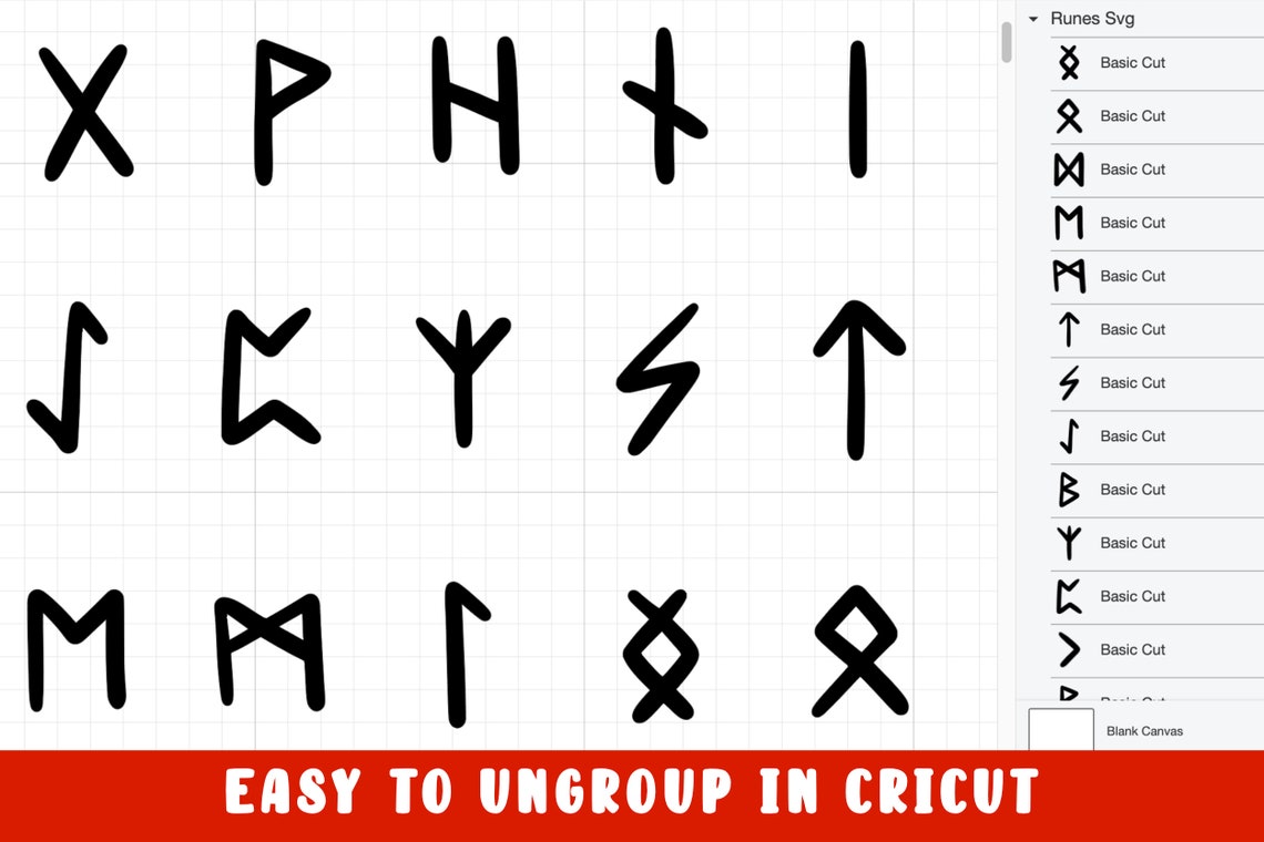 Runes SVG Artwork Viking Nordic Vegvisir Celtic Icelandic | Etsy