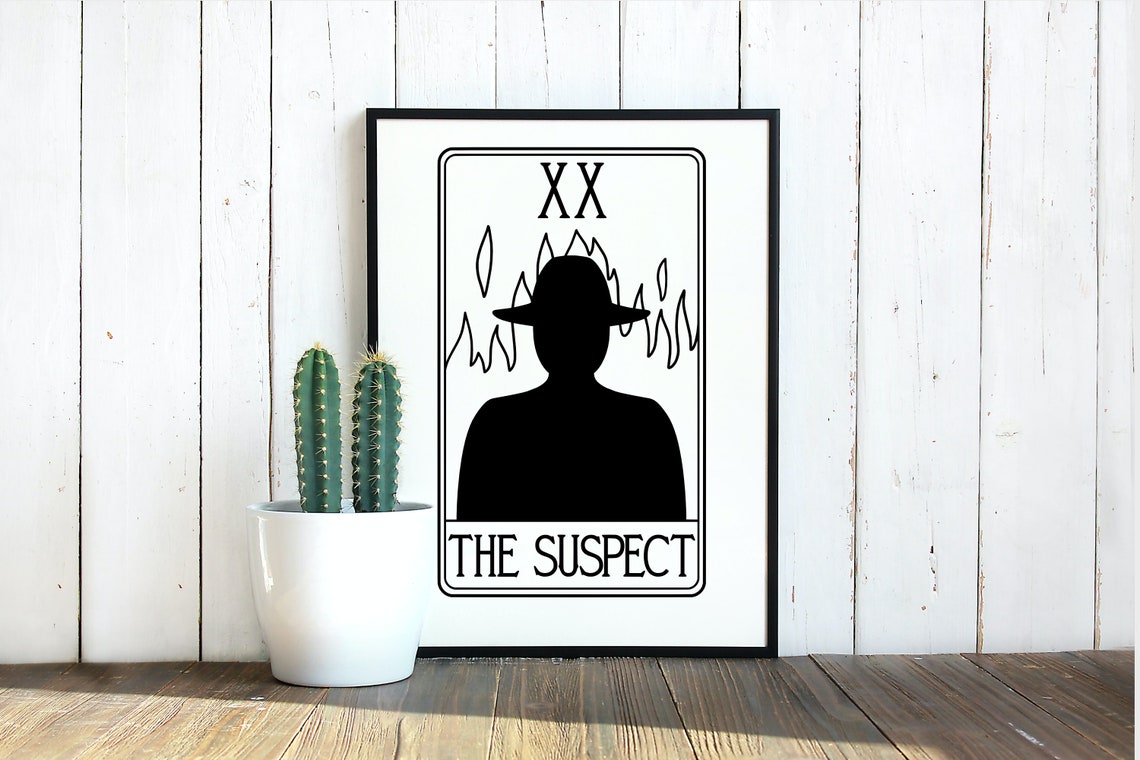 True Crime SVG the Suspect png Svg Dxf Eps - Etsy
