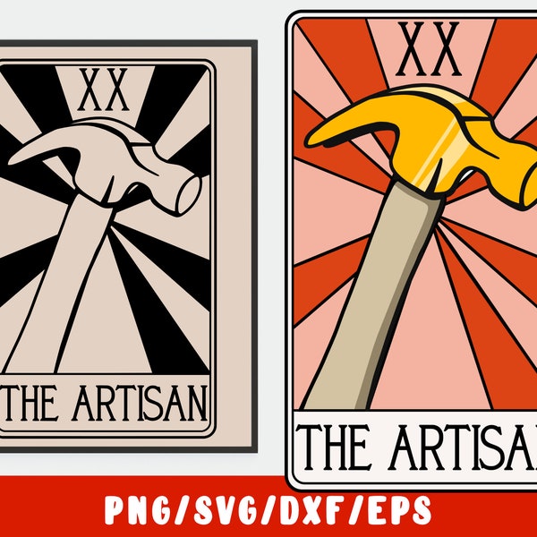 The Artist Tarot Card Svg - Etsy