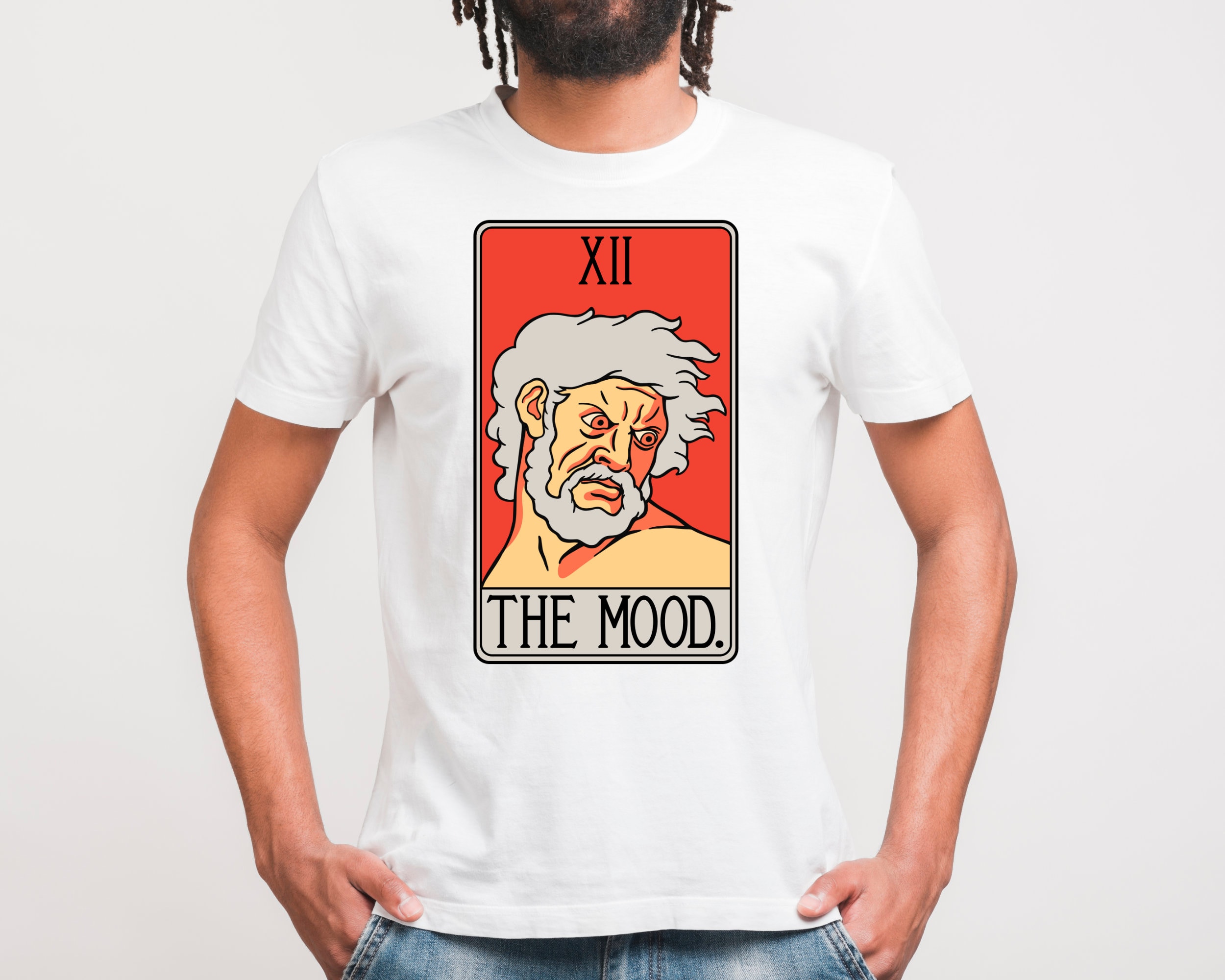 Moody Svg Art Svg the Mood Tarot Card Funny Svg Sassy | Etsy