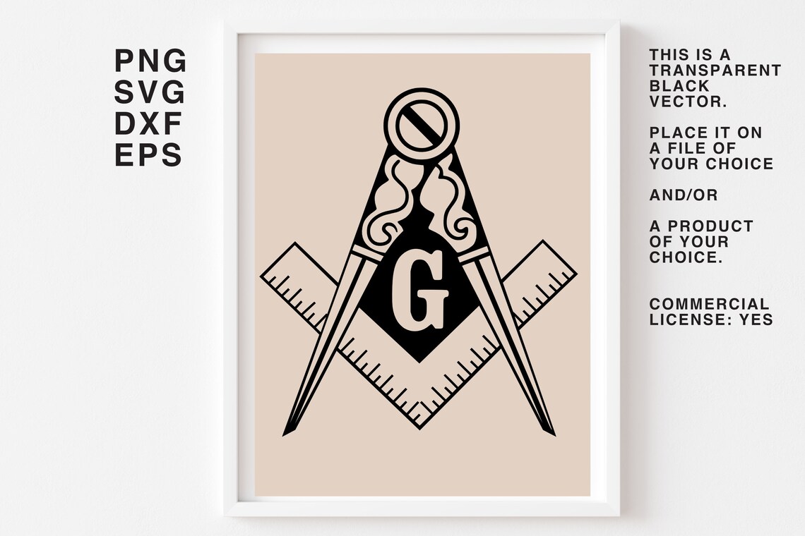 Freemason SVG - Square and Compass PNG - Masonic Masonry Freemasonry ...
