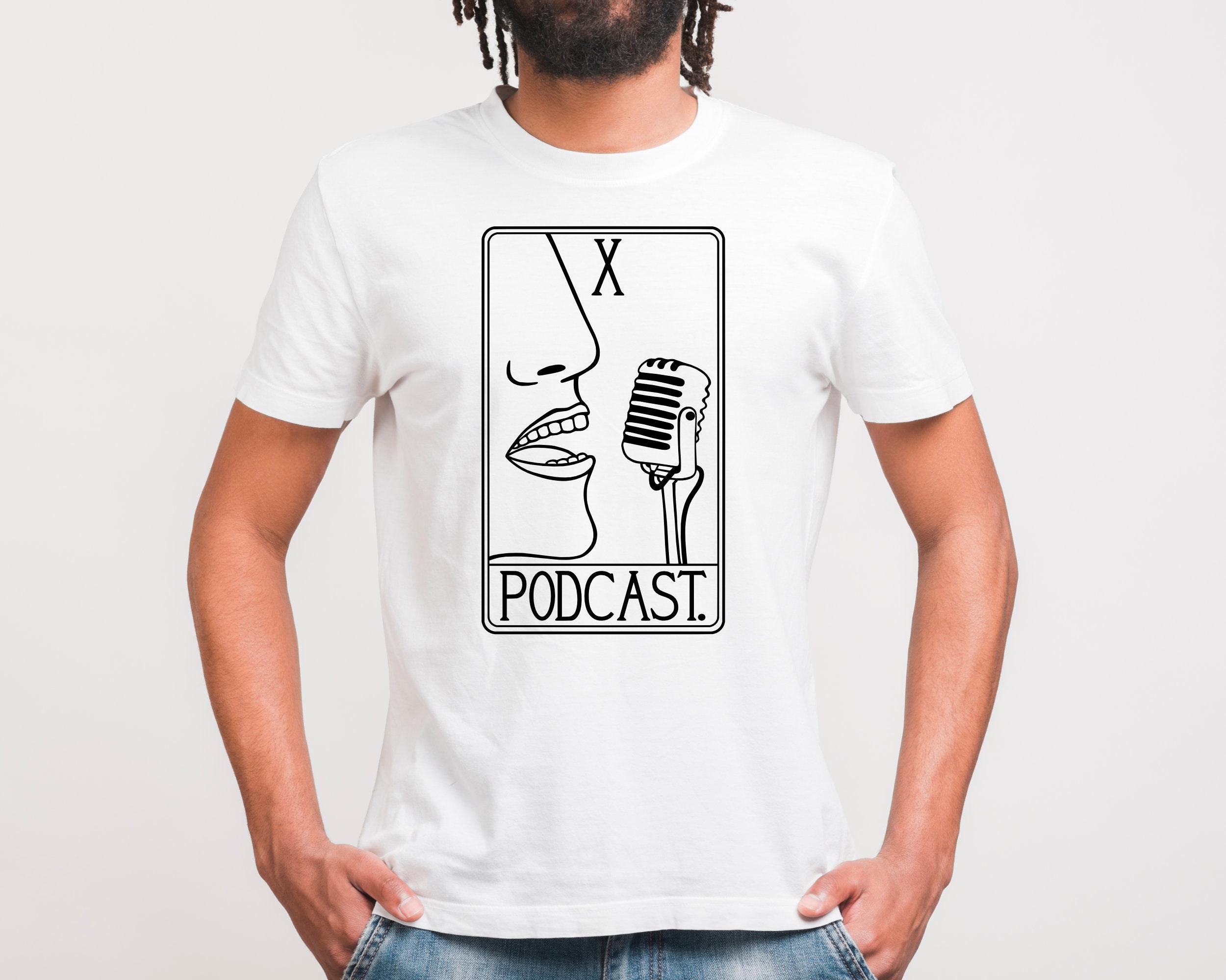 Podcast Svg Microphone SVG Musician Music Radio Host | Etsy