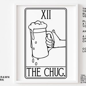 Beer SVG Cut File Brewing Craft Beer Chug Tarot Card Svg Beer Brewer ...