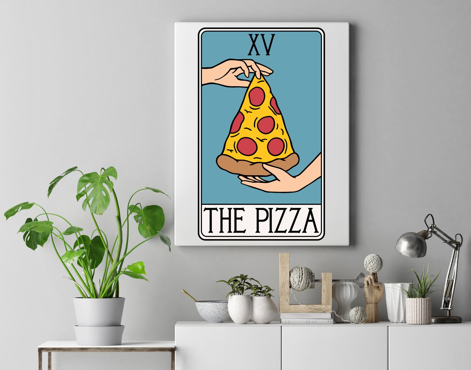Pizza SVG Tarot Card Pizzeria Italian Food Restaurant - Etsy