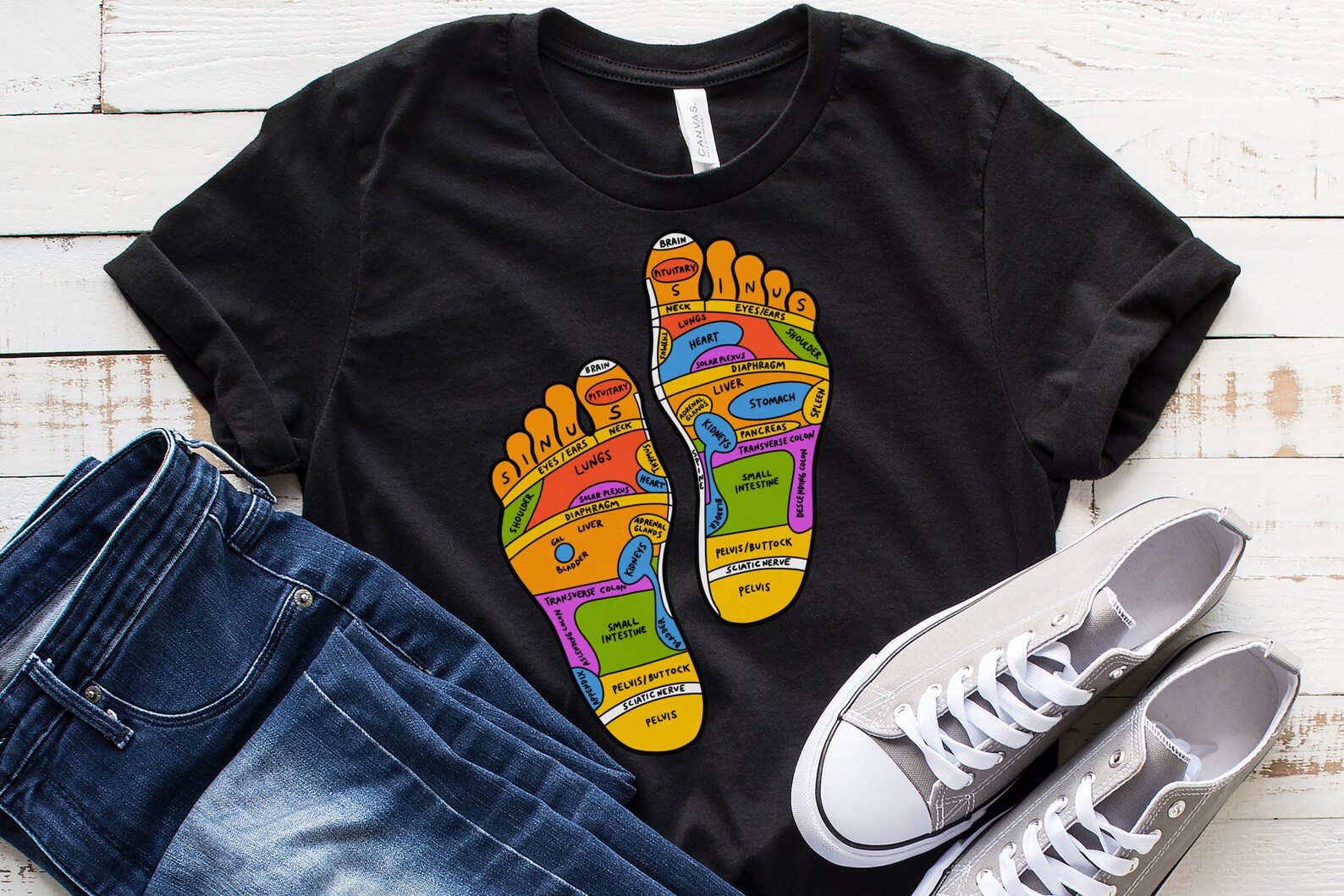 Reflexology SVG Foot Svg Holistic Svg Healer Yoga - Etsy