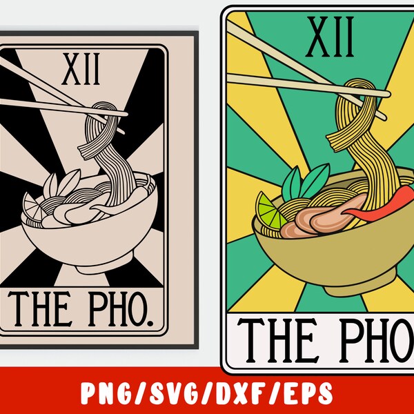 Pho Svg - Etsy