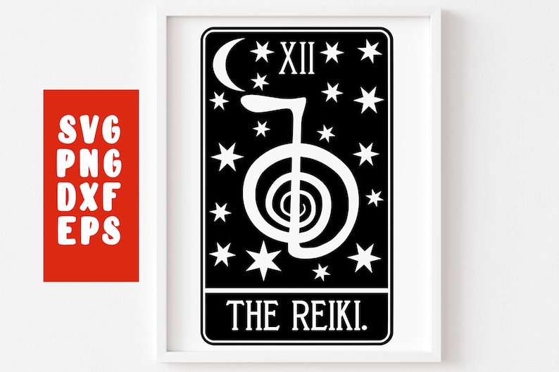 Reiki SVG Alternative Medicine Svg Tarot Card Svg Healer - Etsy