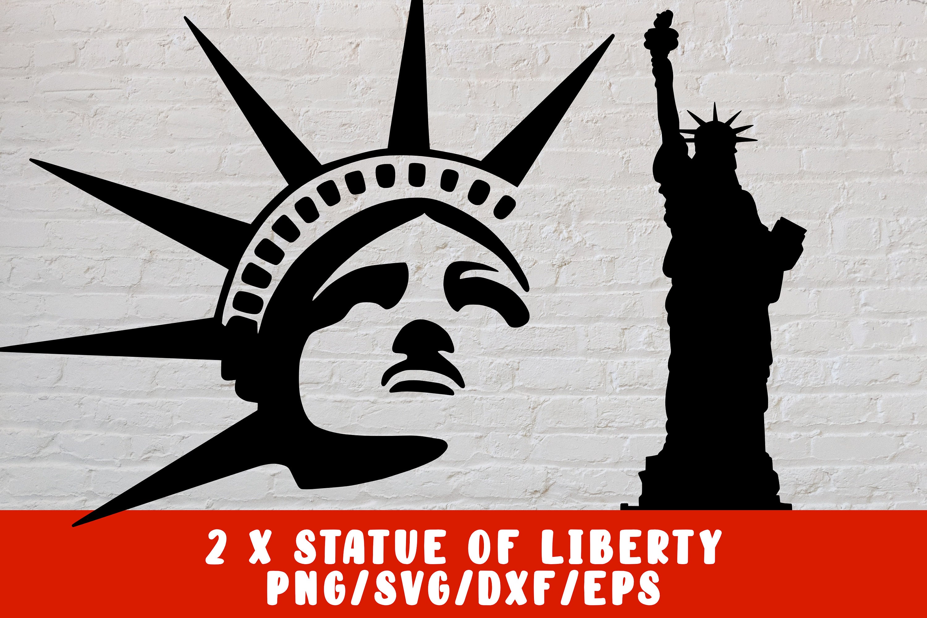 Statue of Liberty SVG Cut File New York USA NY Printable - Etsy