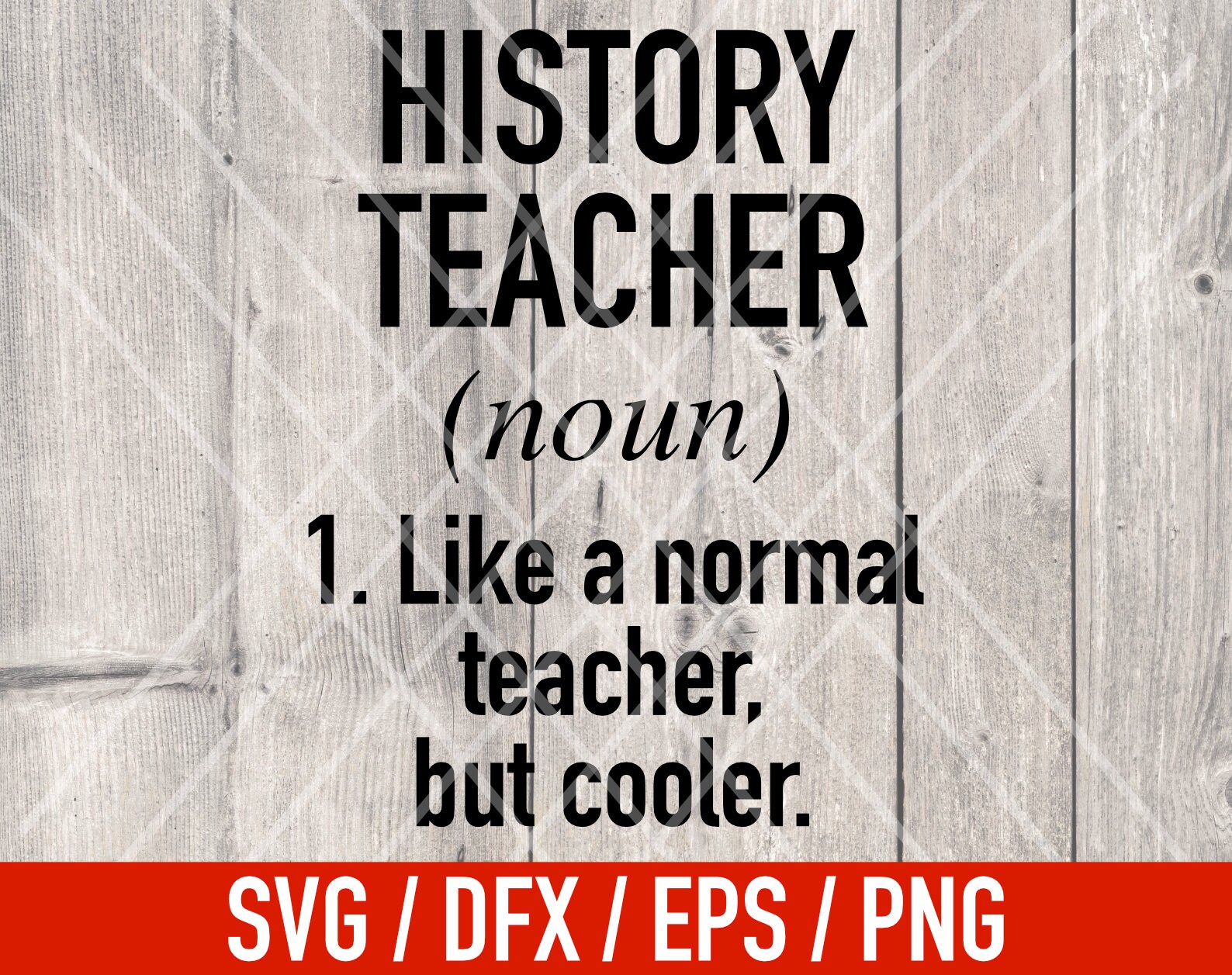 History Teacher SVG Cut File vinyl Decal for Silhouette Cameo - Etsy