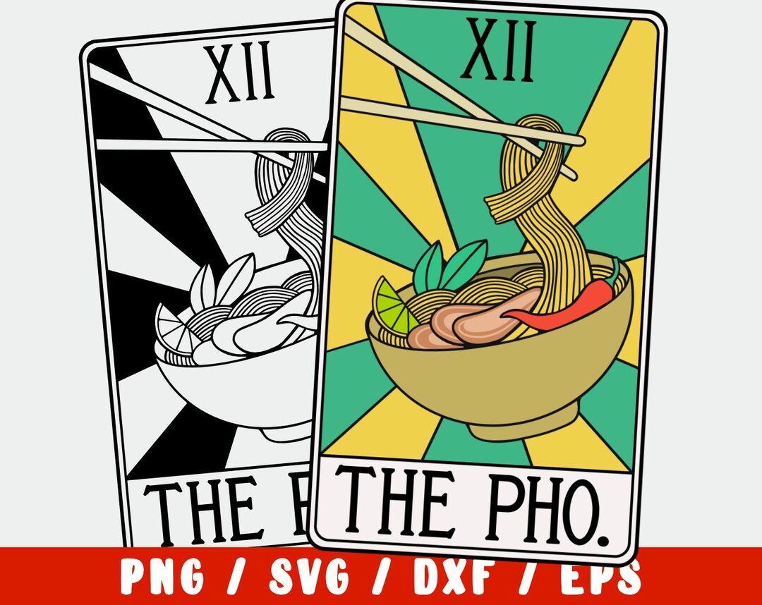 Pho SVG Cut File - Ramen Soup Food Asian Restaurant Printable (vinyl ...