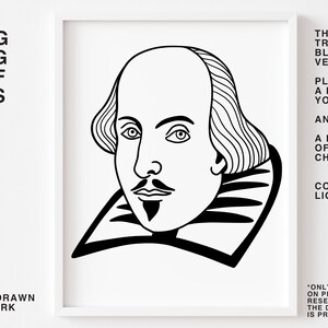 Shakespeare SVG - English Literature Teacher SVG Quote (vinyl Decal for ...