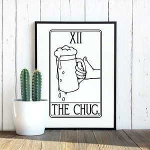 Beer SVG Cut File Brewing Craft Beer Chug Tarot Card Svg Beer Brewer ...