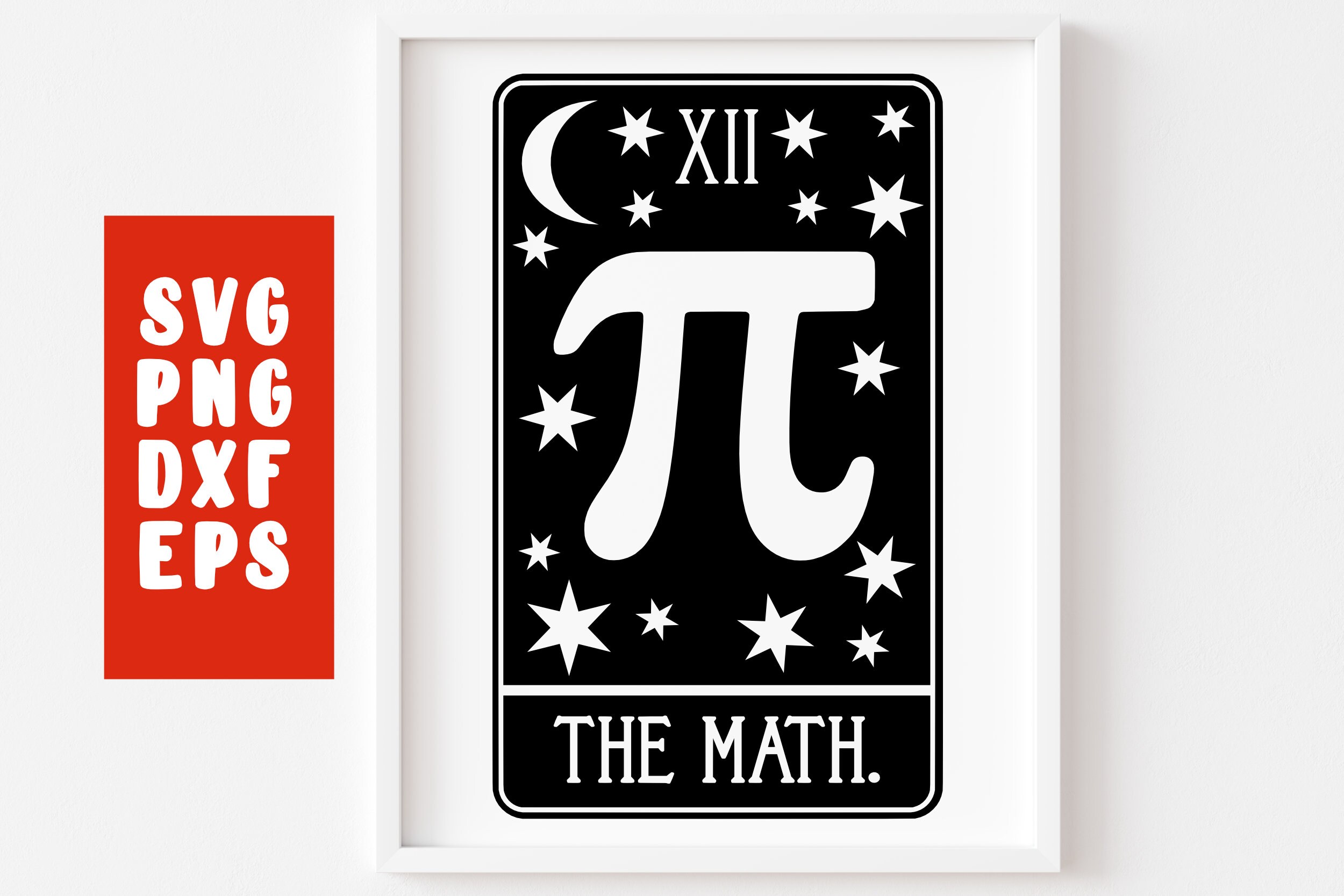 Math SVG Cut File Mathematics Teacher Tarot Card vinyl - Etsy