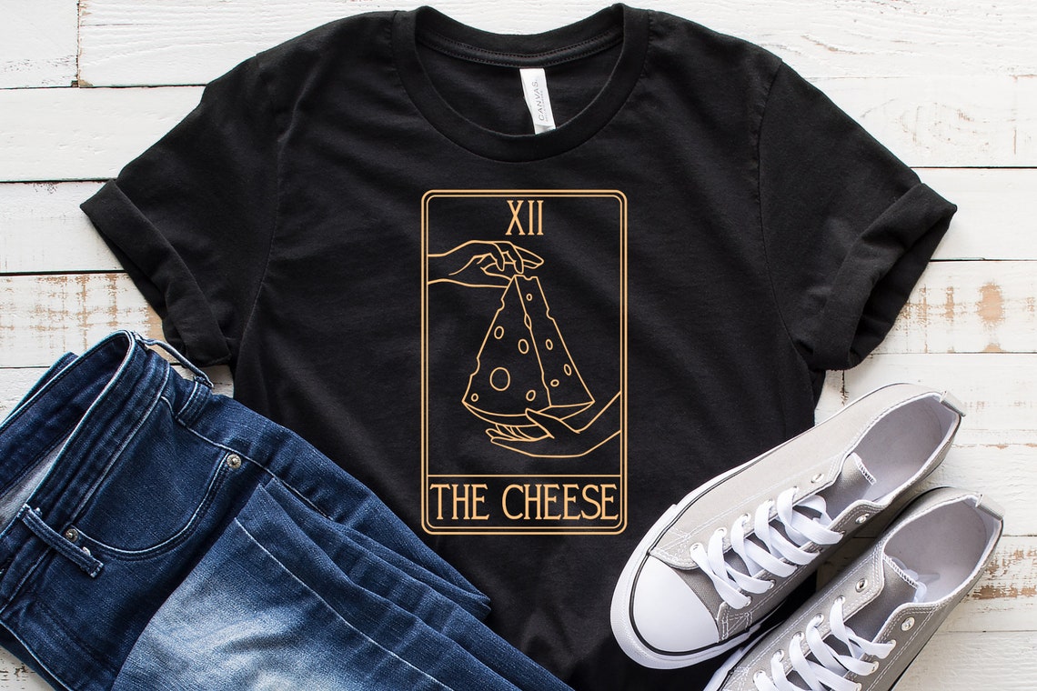 Cheese SVG - Foodie Tarot Card - Etsy