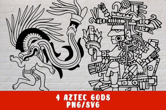 Aztec Gods Clipart