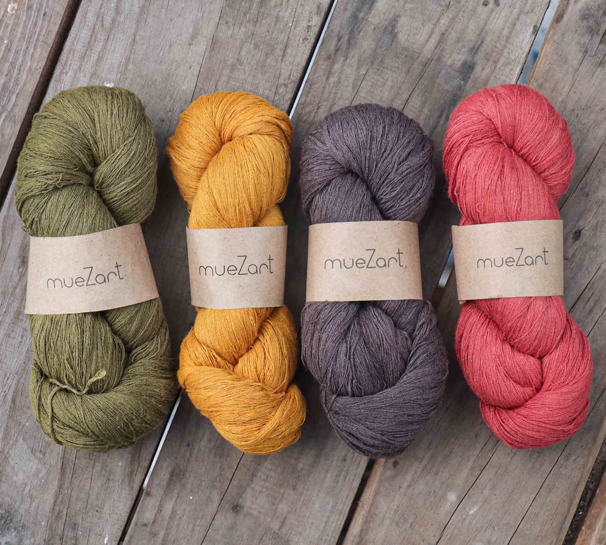 Hilo de seda Eri natural para tejido de tela / 100% hilo | Etsy