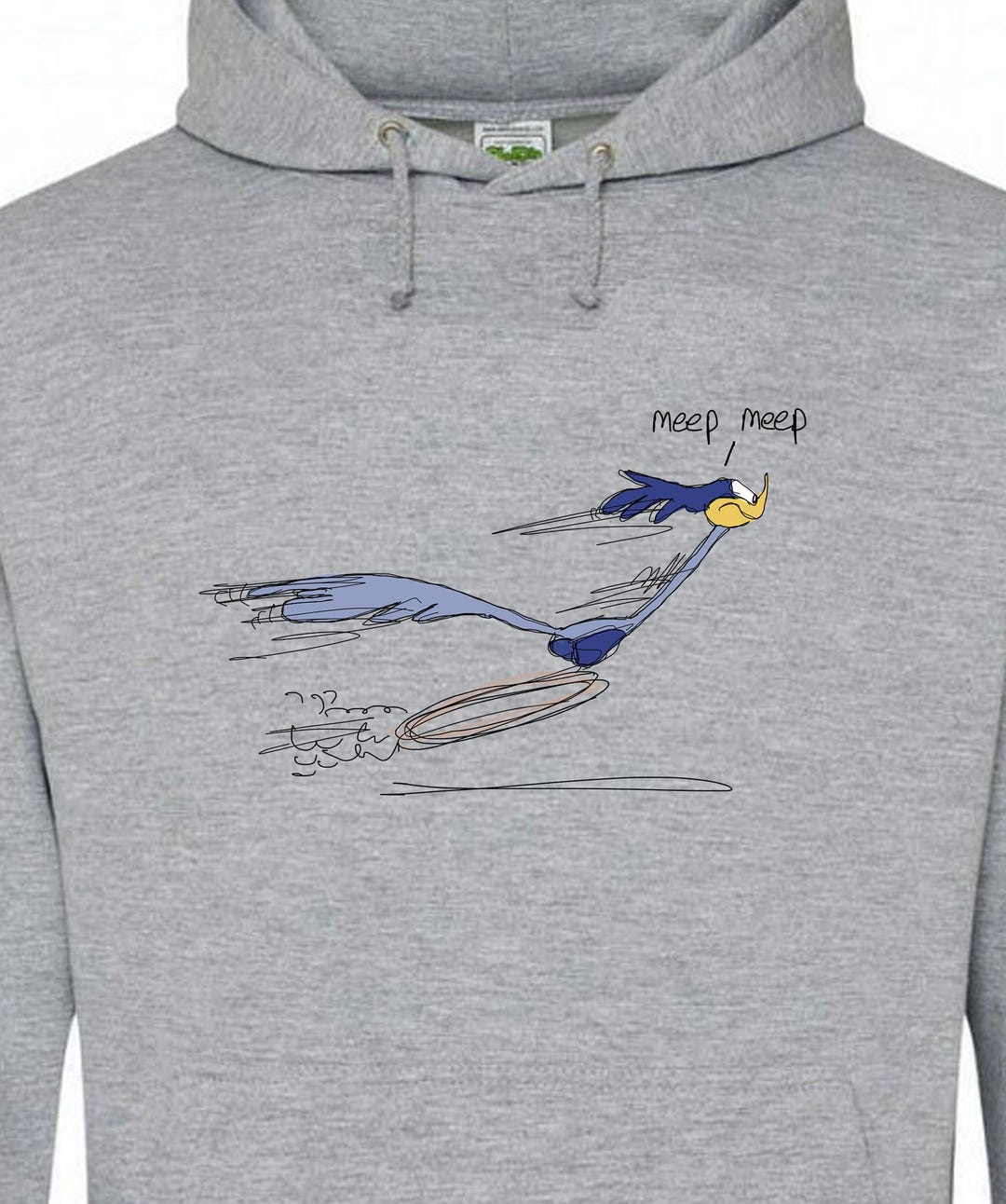 Road Runner Hoodie Colour Children's TV Hoody Unisex Hoodie - Etsy