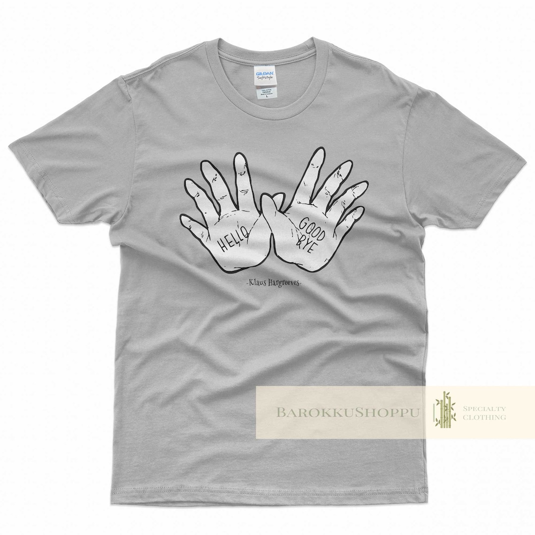 Klaus Hargreeves Shirt Klaus Hargreeves Hello Goodbye Tattoos T-shirt ...