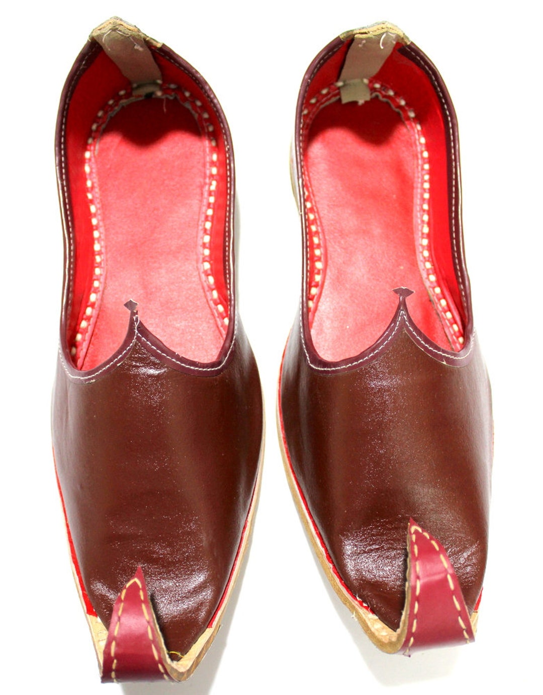 Leather Men's Mojari Shoes: Indian Wedding Jutti - Etsy