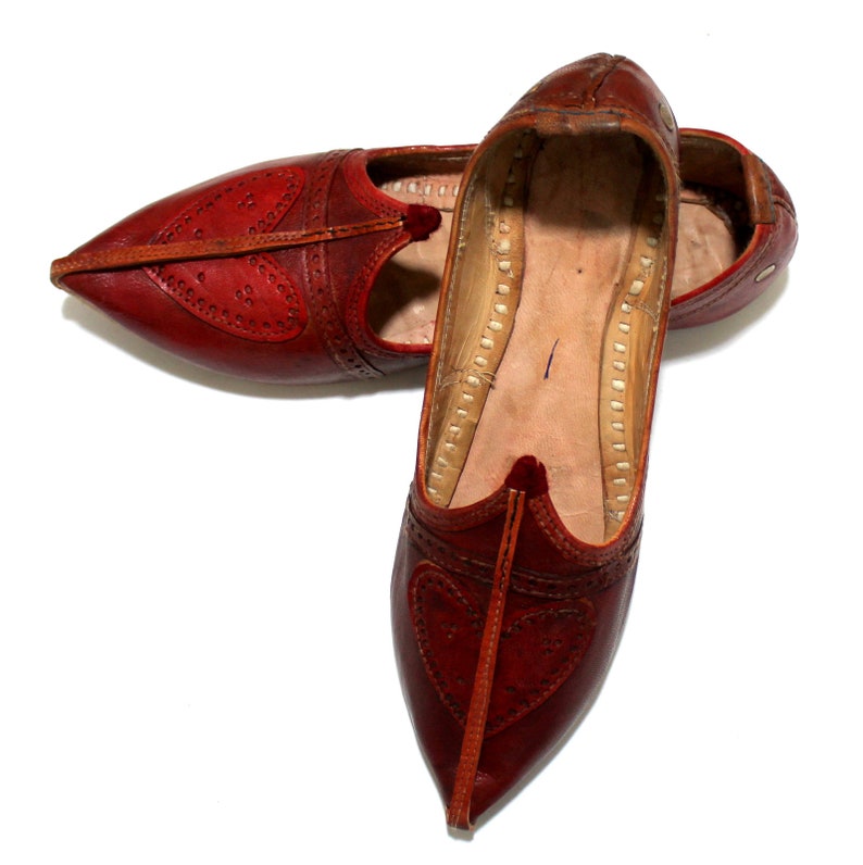 Men's Leather Mojari Shoes: Indian Wedding Jutti - Etsy